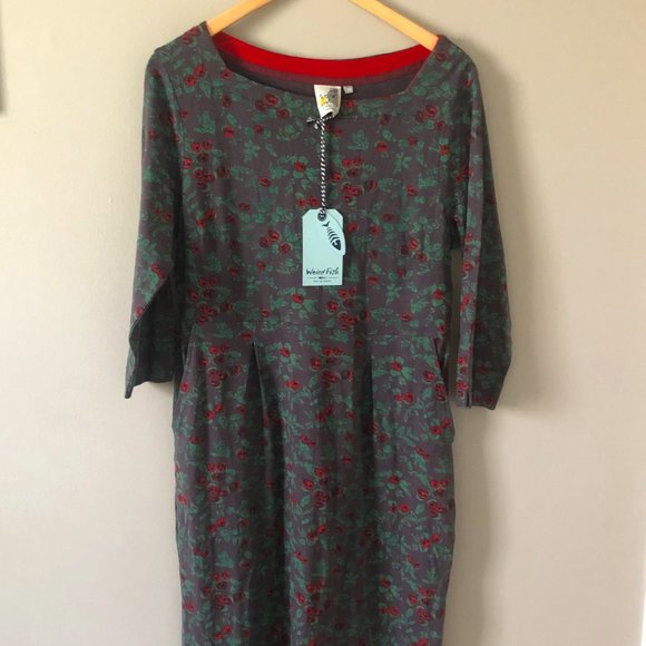 Wierd Fish© | Dresses | Wierd Fish Multifloral Sheath Midi Dress | Poshmark